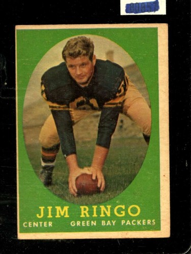 1958 Topps #103 Jim Ringo VGEX PACKERS HOF * X85232 | eBay.de