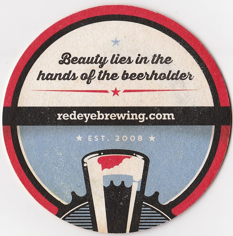 Red Eye Brewing Co Beer Coaster Wausau WI | eBay