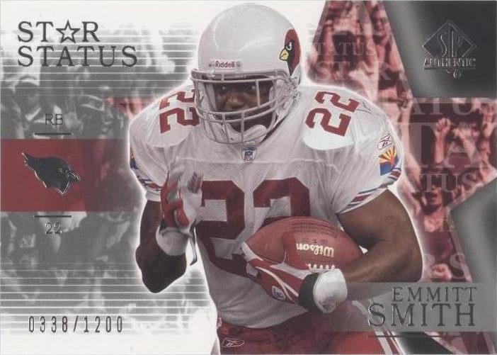 2003 SP Authentic - Star Status Emmitt Smith #126 /1200 for sale online ...