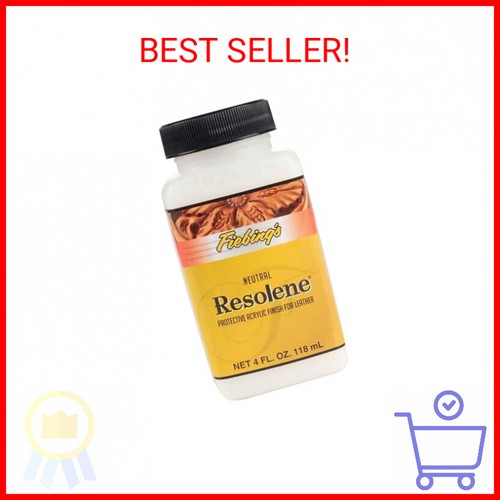 Fiebing's Acrylic Resolene (4 oz, Neutral) - Protective Acrylic Leather ...