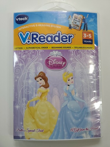 NEW VTECH V.READER DISNEY PRINCESS BELLE'S SPECIAL TREAT A GIFT FROM ...