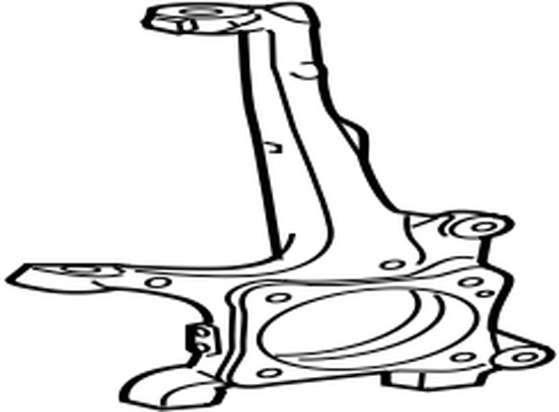43212-60190 Toyota Knuckle, steering, lh 4321260190, New Genuine OEM ...