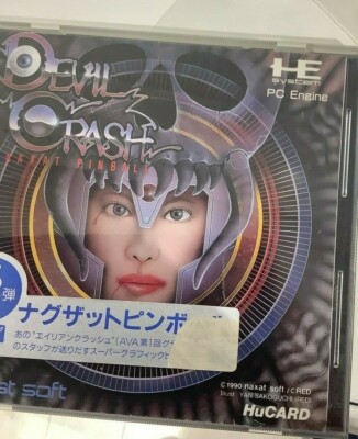 PC ENGINE DEVIL CRASH used JAPAN PCE with Case from JAPAN RARE | eBay