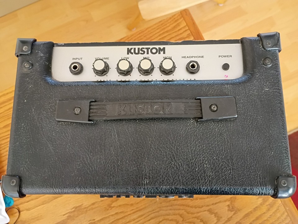 Kustom KBA15A-NA 15 Watt Bass Guitar Amp Tested | eBay