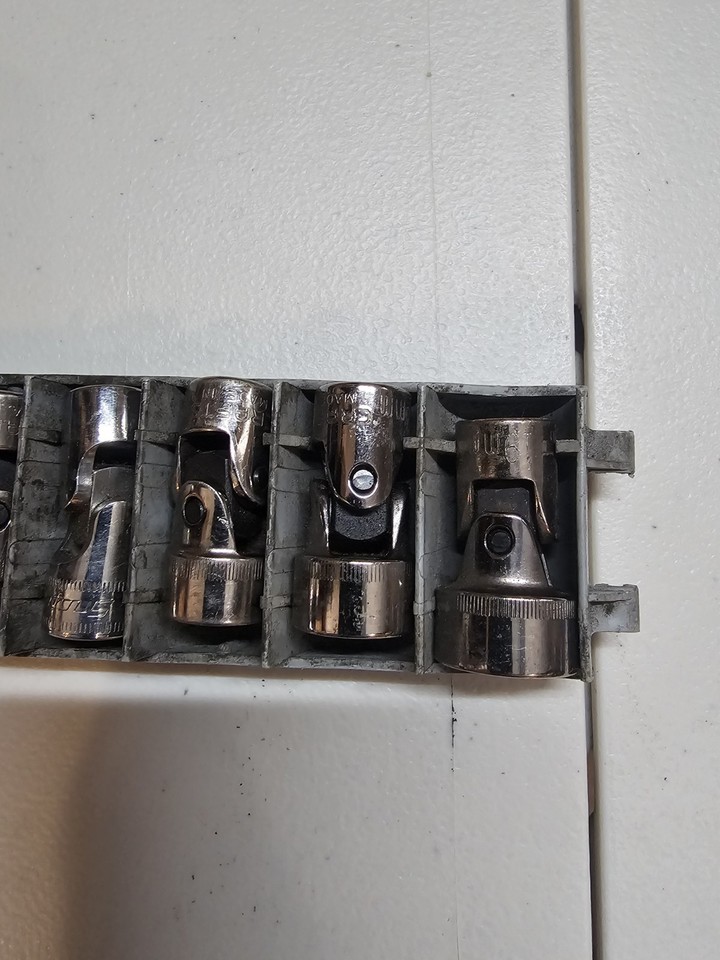 CRAFTSMAN 3/8" Drive SAE 7 Pc 6 PT Swivel Flex Socket Set USA 934446 | eBay
