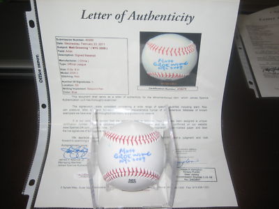 MATT GROENING SIMPSONS SIGNED AUTOGRAPHED BASEBALL JSA | eBay