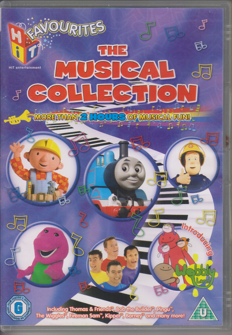 Childrens Favourites DVDs Wiggles Fireman Sam Bob the Builder ...