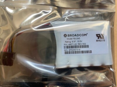 GENUINE BROADCOM LSI CVPM05 (FBU345) 49571-22 RAID BBU | eBay