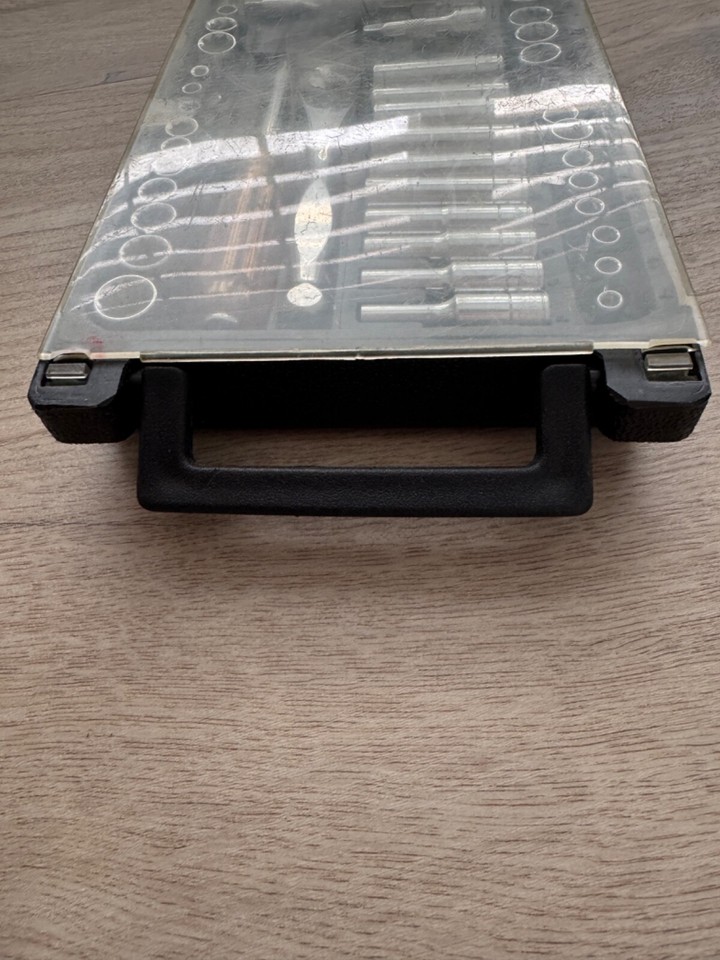 Vintage Rare BenchTop Drive Socket Set SAE & Metric Ratchet Drive with ...