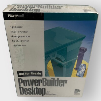 PowerBuilder Desktop for Windows 4.0 CD ROM Brand New Sealed RARE HARD ...