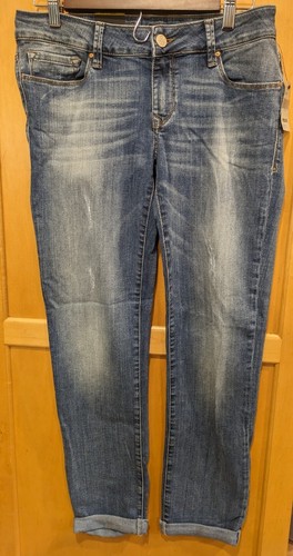 Mavi Jeans Womens 27X32 Tag Actual 30X31.5 Emma Slim Boyfriend DIstress ...