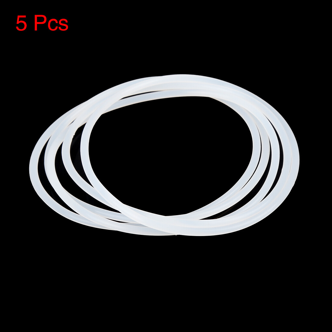 5Pcs Silicone O-Rings, 92mm OD, 85.8mm ID, 3.1mm Width, Seal Gasket ...