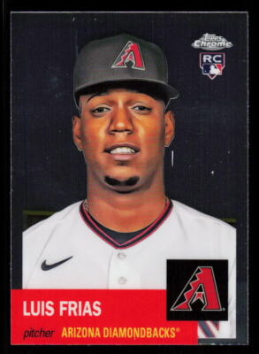 2022 TOPPS CHROME PLATINUM RC LUIS FRIAS #116 RC BASEBALL DIAMONDBACKS ...