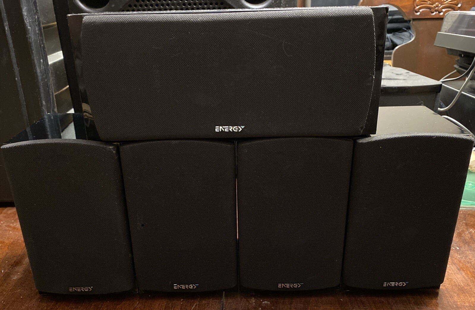 Energy Take Classic 5.1 Speakers - Gloss Black With Center Lot Of 5 ...