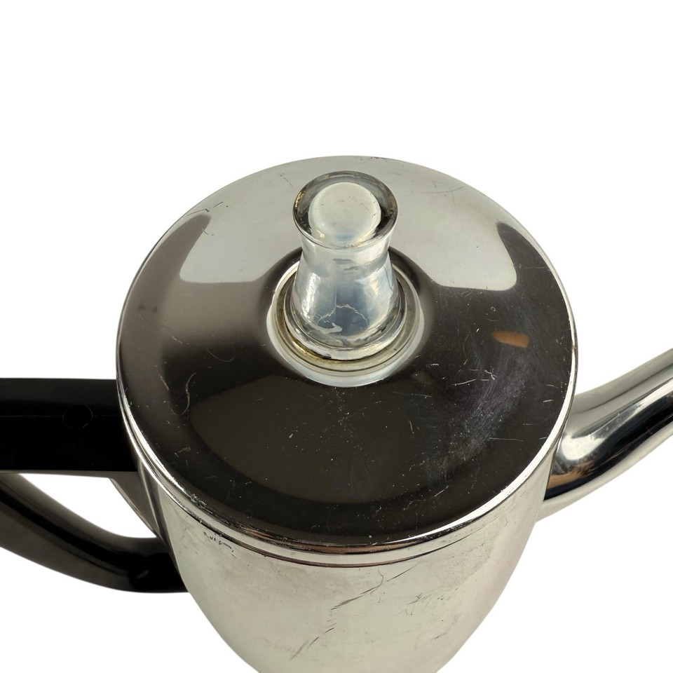 Vintage GE Coffee Maker Percolator A5P15 9-Cup Chrome Automatic General ...