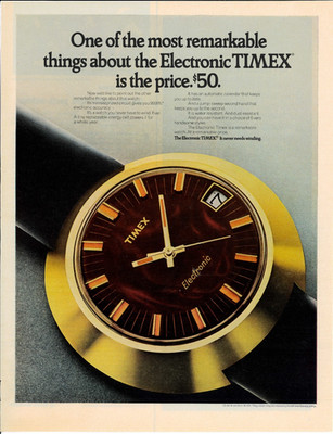 1971 TIMEX Watches Vintage Magazine Print Ad Advertising | eBay