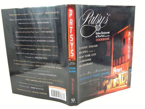 Patsys Italian Restaurant of New York By Salvatore Scognamillo VG 'FLAT ...