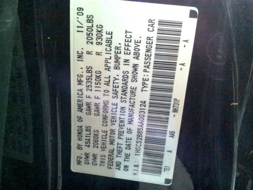 Fuel Pump Assembly 3.5L FWD Fits 09-14 TL 290382 | eBay