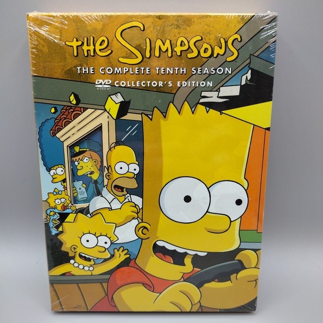 The Simpsons - Season 10 (DVD, 2009, 4-Disc Set) for sale online | eBay