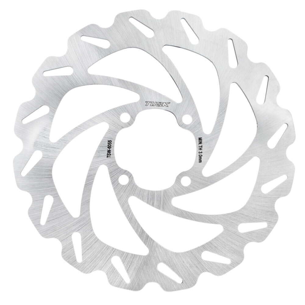 Tusk Stainless Steel Typhoon Brake Rotor, Rear | eBay