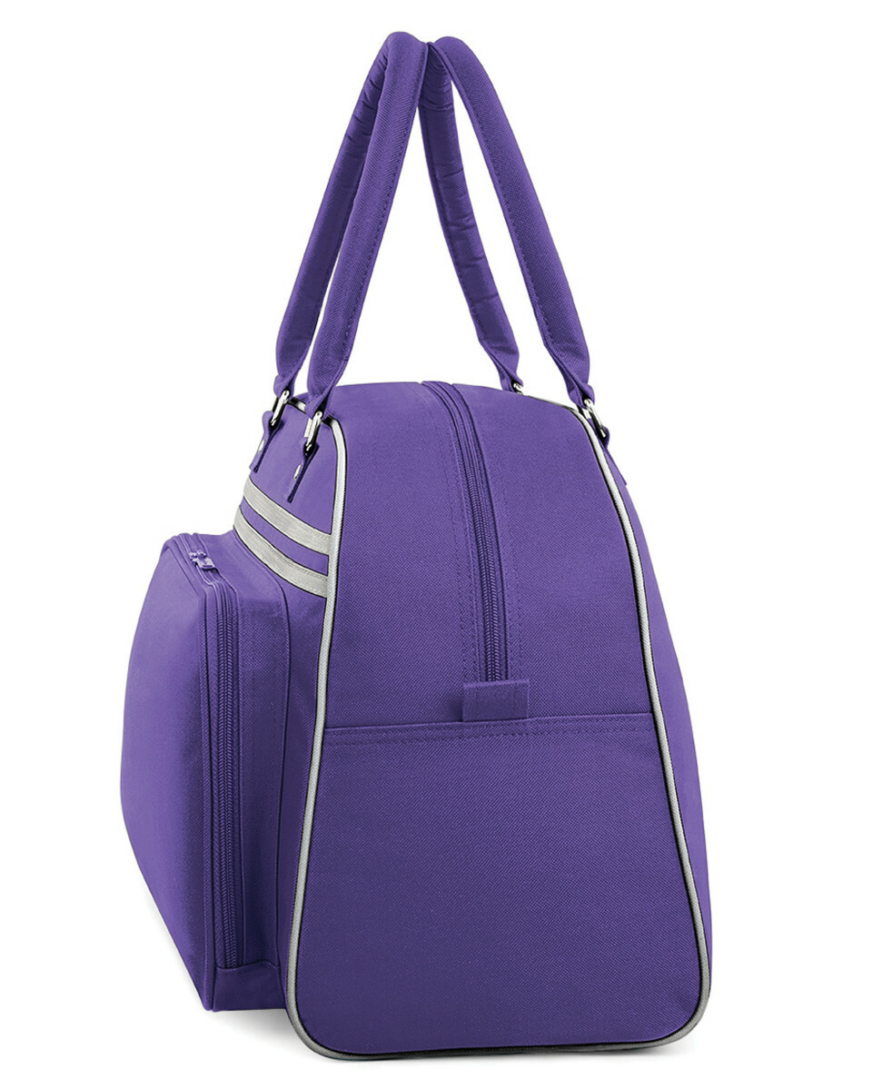 RETRO BOWLING BAG HOLDALL FASHION SCHOOL TRAVEL HOLIDAY SPORTS GYM ...