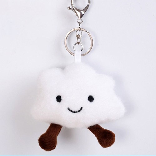 Decoration Cloud Key Chain Fashion Toy Pendant Plush Bag Doll Keyring ...