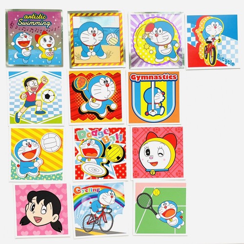 Doraemon Seal Collection Sports ver. Sticker 13 pieces Nobita Shizuka ...