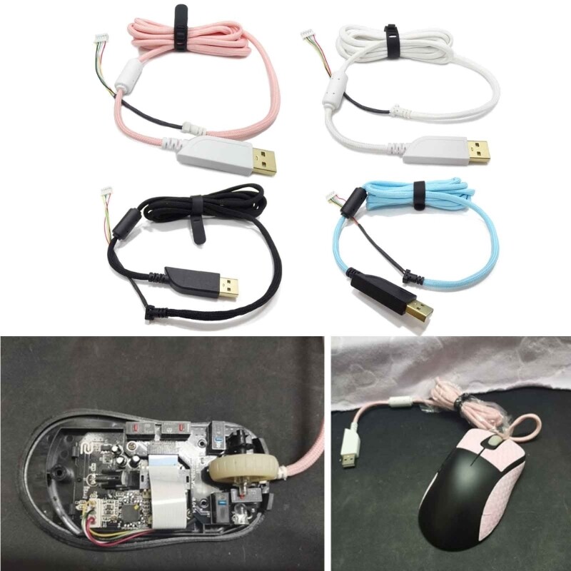 DIY Nylon Cord Umbrella Rope Mouse Cable for ZOWIE EC1-A EC1-B FK1 ...