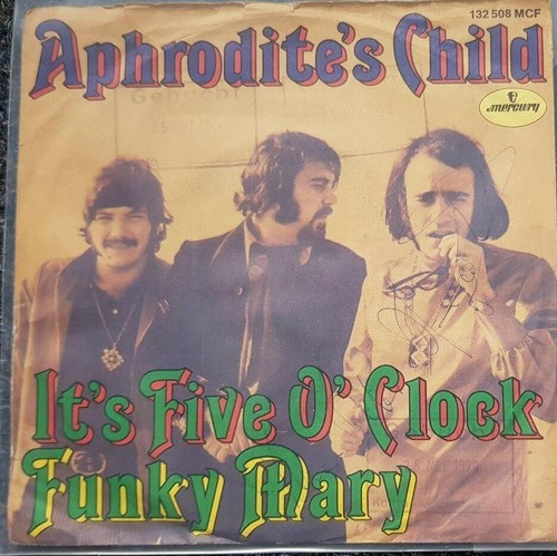 7" Single Vinyl Aphrodite's Child - It's five o' clock/ Funky Mary ...