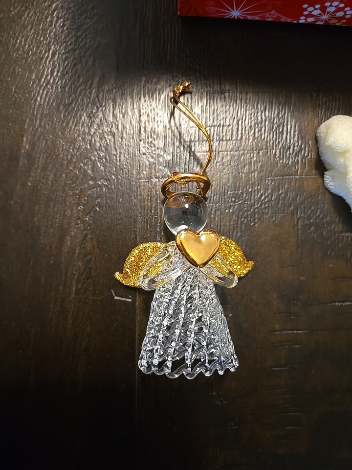 Vintage Avon Spun Glass Angel Ornaments | eBay