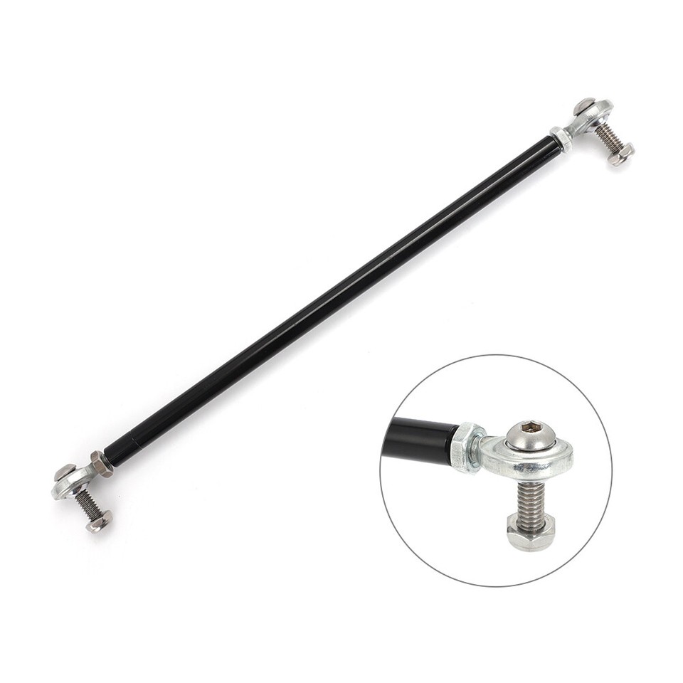 Universal Adjustable Length Throttle Linkage Rod w/ Nuts - up to 11-3/4 ...