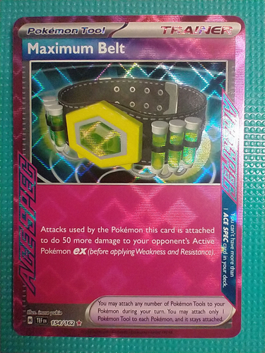 Pokémon TCG Maximum Belt Temporal Forces 154/162 Holo M/NM | eBay