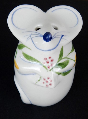 Ceramic Mouse Parmesan Cheese Shaker 5" | eBay