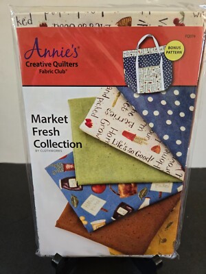 Annie's Creative Quilters Club Market Fresh Collection Pattern | eBay