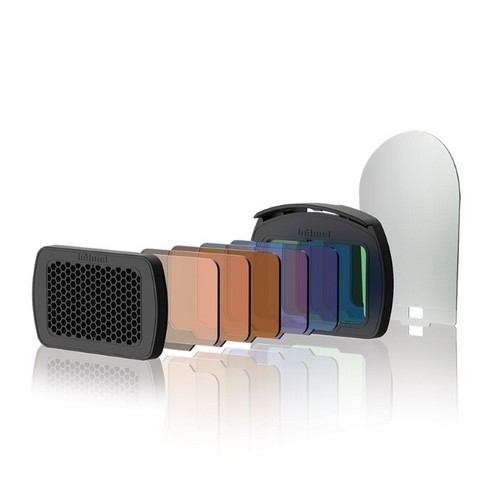 Hahnel Light Effects Kit Color Gels Filters and Grid for Camera ...