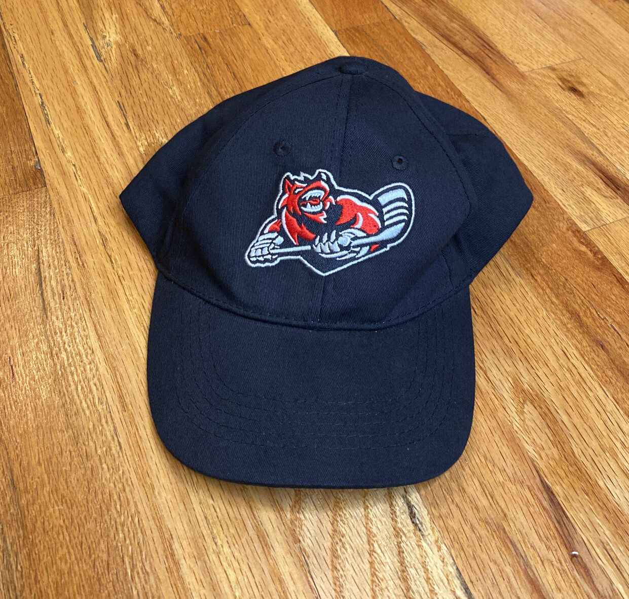 Huntsville Havoc Minor League Hockey Adjustable Black Strapback Hat Cap ...