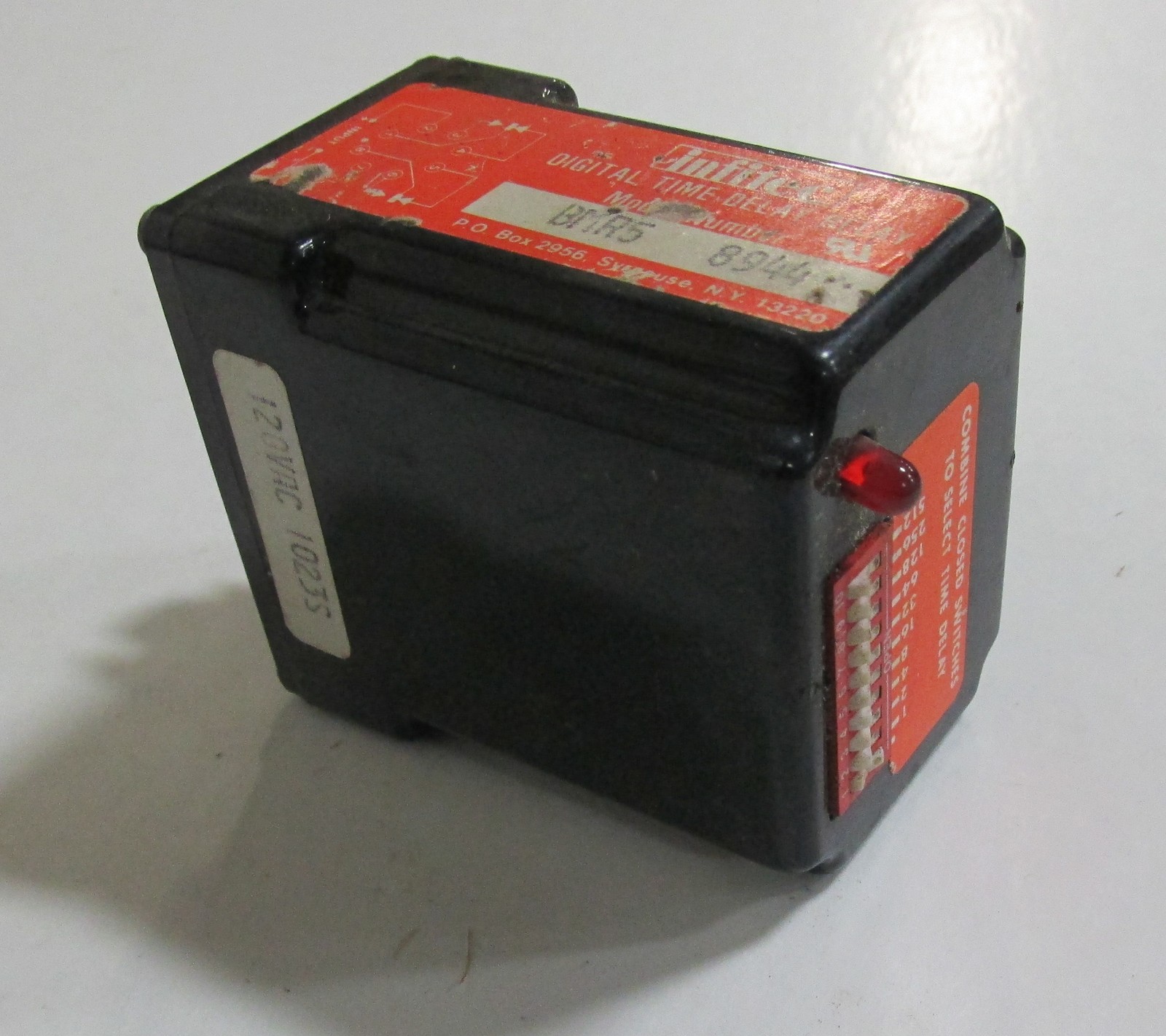 Infitec Digital Time Delay Relay BMR5 8944 120vAC 1 - 1023 Seconds ...