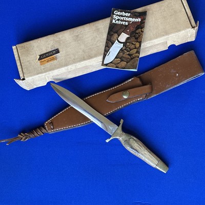 Gerber Mark II Pres Knife w/Original Box~ SWEET COLLECTIBLE | eBay