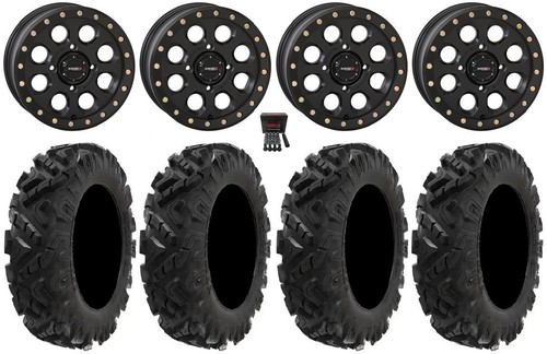 System 3 SB-7 15" Wheels Black (5+2) 32" Attack 2.0 Tires Yamaha ...