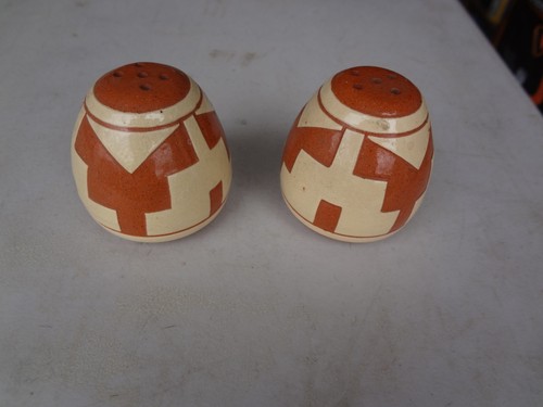 Vintage Pine Ridge Pottery Salt and pepper Set, B Talbot Pottery | eBay