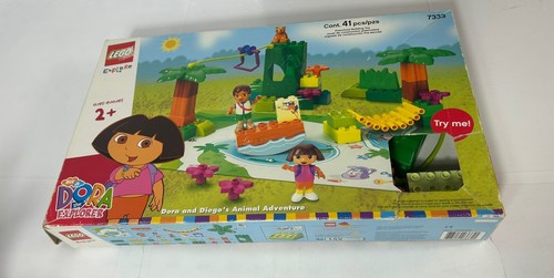 LEGO 7333 Duplo: Dora the Explorer and Diego's Animal Adventure ...
