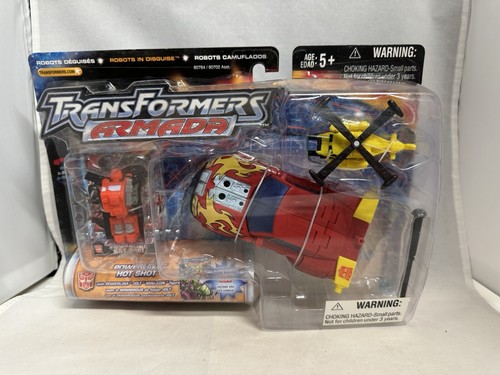 RARE BONUS Mini-Con Iceberg Transformers Armada Powerlinx Hot Shot w ...