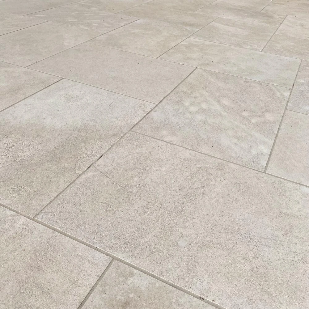 Limestone Tile Floor