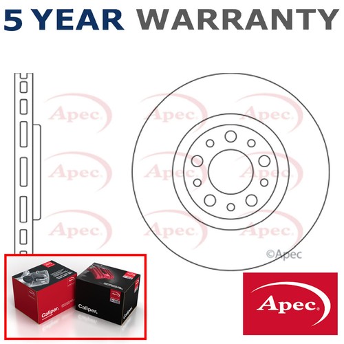 Apec Front Brake Disc Fits Alfa Romeo Giulietta 159 Jeep Renegade Fiat ...