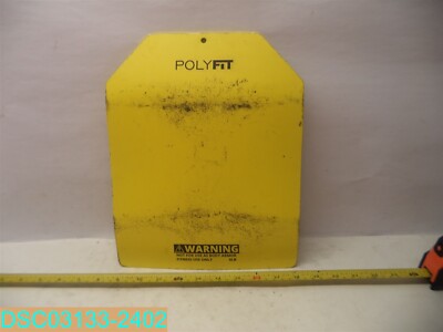 POLYFIT 6 LB Yellow Weight Vest Plate | eBay