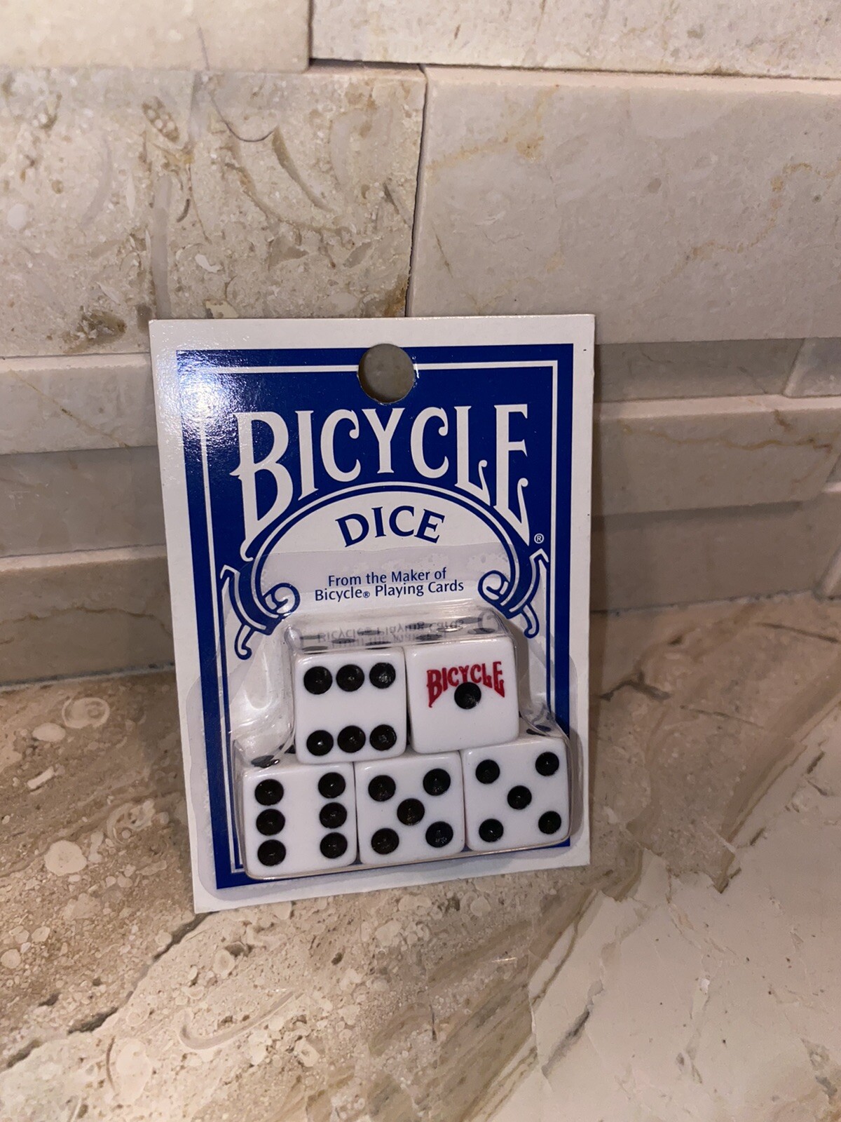 Bicycle Brand Six Sided Dice - Set of 5 - New in Sealed Package | eBay
