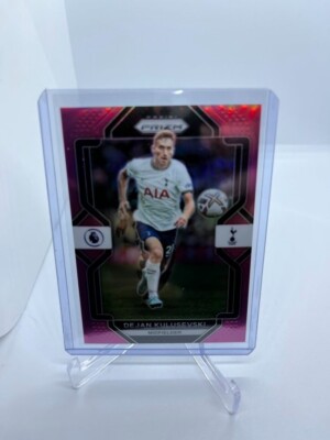2022-23 Prizm Premier League Pink Prizm /199 Dejan Kulusevski #293 ...