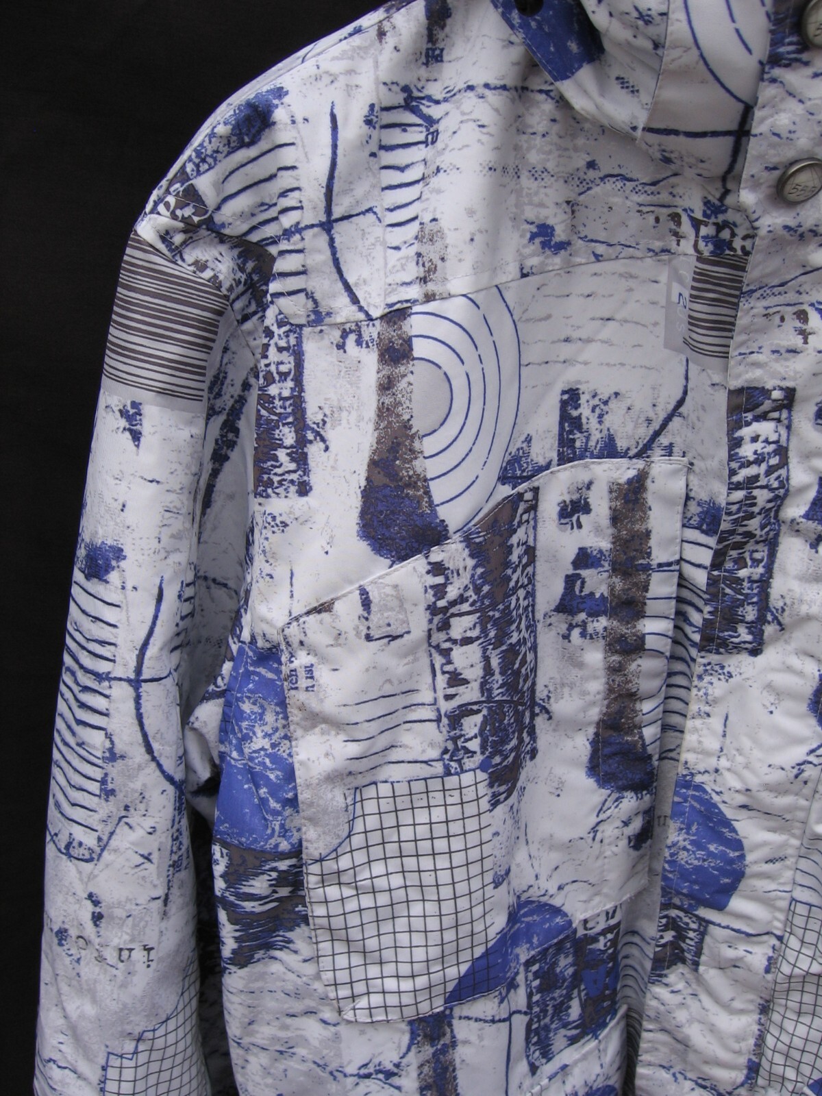 TRIPLE NICKEL 555 SKI SNOWBOARD JACKET / WINTER JACKET w/HOOD ~ MEN'S ...