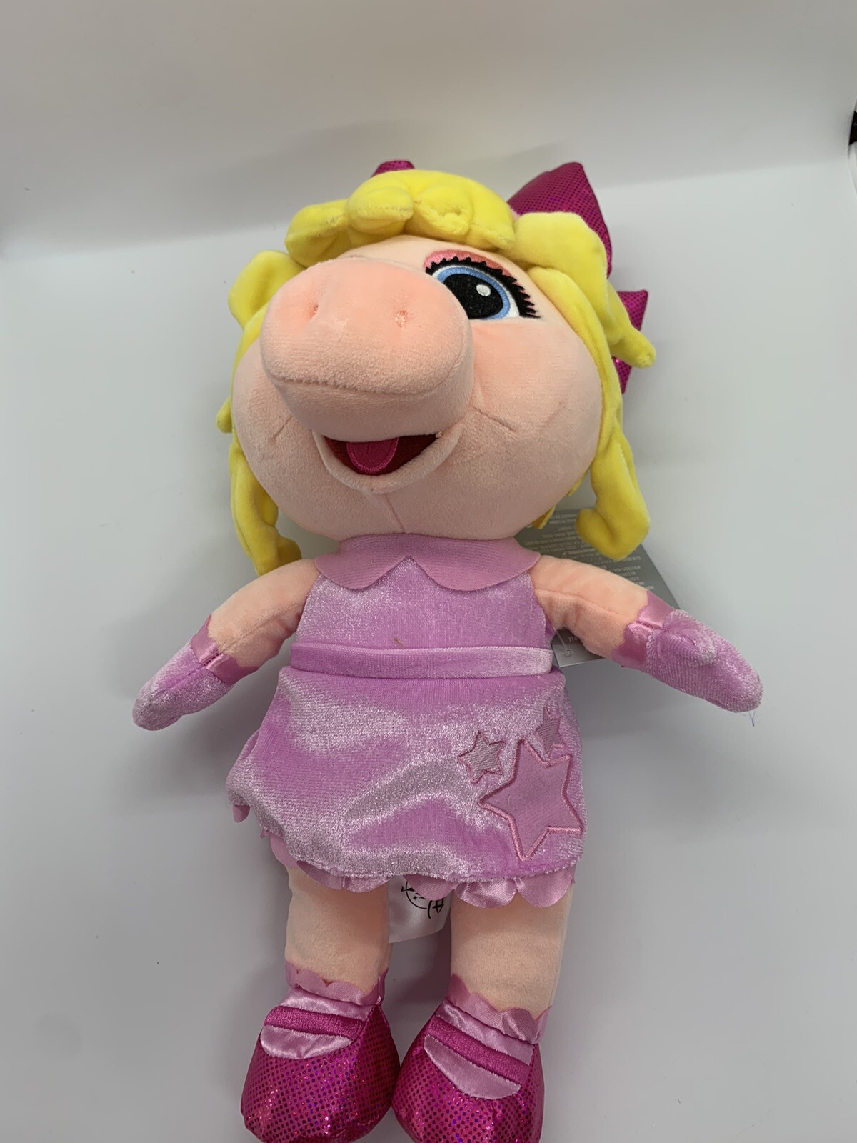 NWT Disney The Muppets Babies Miss Piggy Stuffed Animal Plush Toy Size ...