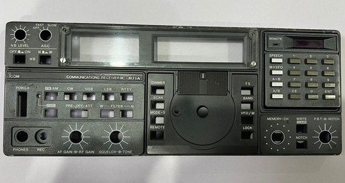 ICOM IC-R71A Receiver Front Panel | eBay